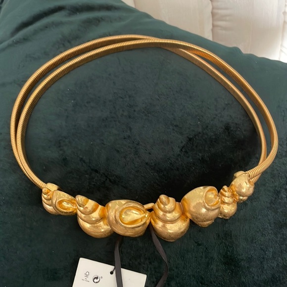 Zara | Accessories | Zara Belt With Sea Shell Shapes Front | Poshmark